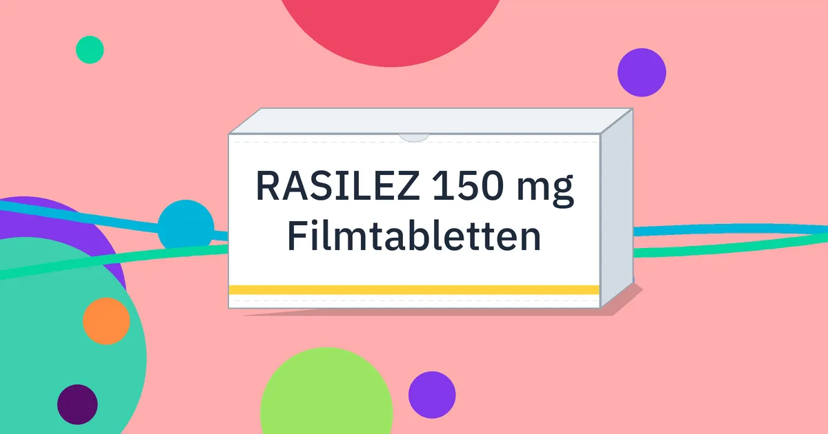 Symbolbild: Packung mit der Aufschrift RASILEZ 150 mg Filmtabletten (PZN 09945587) – Verfügbarkeit und Bezug in Apotheken in Frankfurt am Main