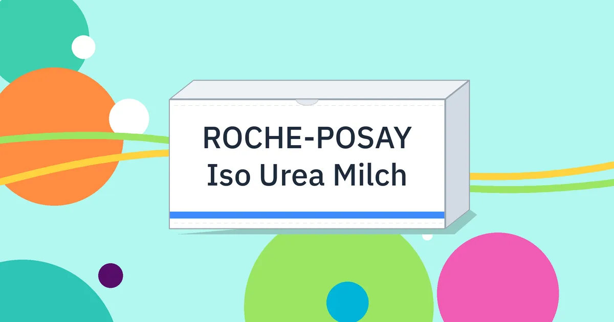 Symbolbild: Packung mit der Aufschrift ROCHE-POSAY Iso Urea Milch (PZN 01905068) – Verfügbarkeit und Bezug in Apotheken in Frankfurt am Main