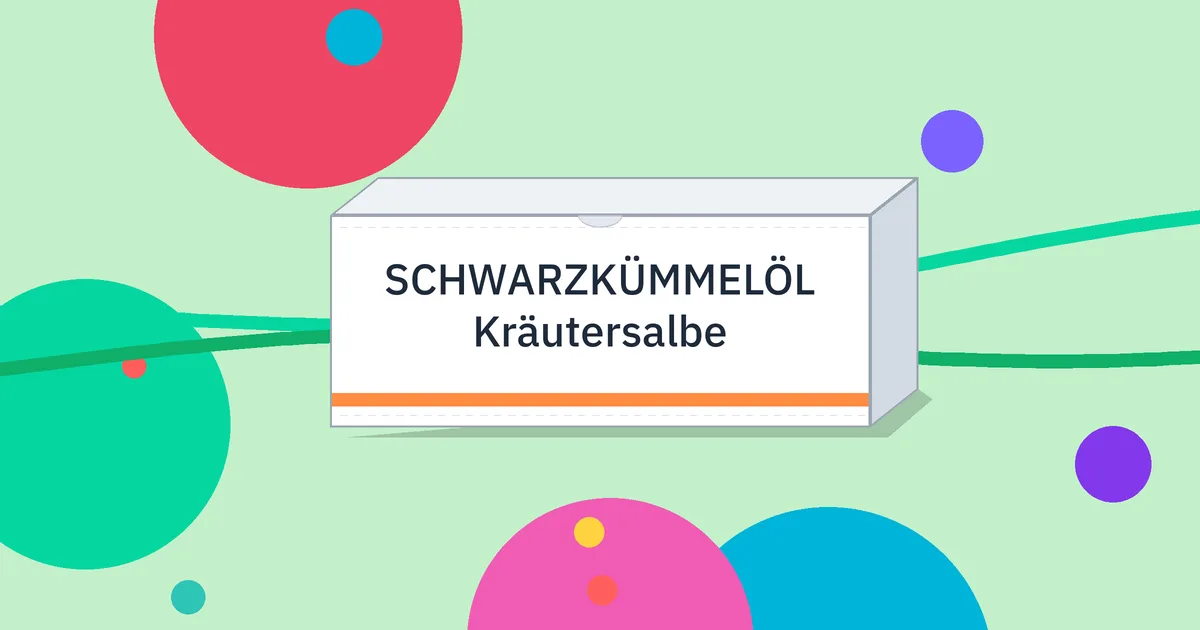 Symbolbild: Packung mit der Aufschrift SCHWARZKÜMMELÖL Kräutersalbe (PZN 18701192) – Verfügbarkeit und Bezug in Apotheken in Frankfurt am Main