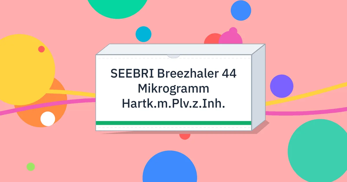Symbolbild: Packung mit der Aufschrift SEEBRI Breezhaler 44 Mikrogramm Hartk.m.Plv.z.Inh. (PZN 10262304) – Verfügbarkeit und Bezug in Apotheken in Frankfurt am Main