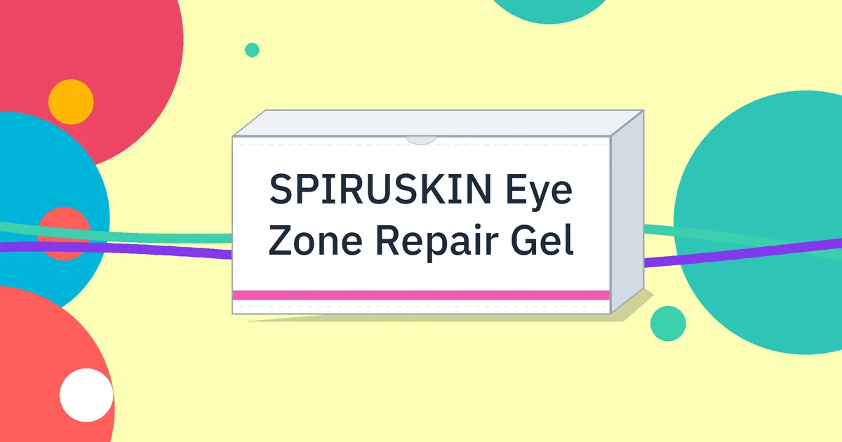 Symbolbild: Packung mit der Aufschrift SPIRUSKIN Eye Zone Repair Gel (PZN 00248645) – Verfügbarkeit und Bezug in Apotheken in Frankfurt am Main