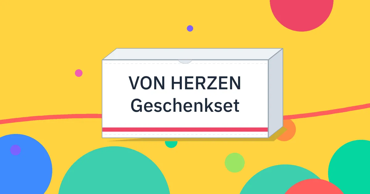 Symbolbild: Packung mit der Aufschrift VON HERZEN Geschenkset (PZN 20032114) – Verfügbarkeit und Bezug in Apotheken in Frankfurt am Main