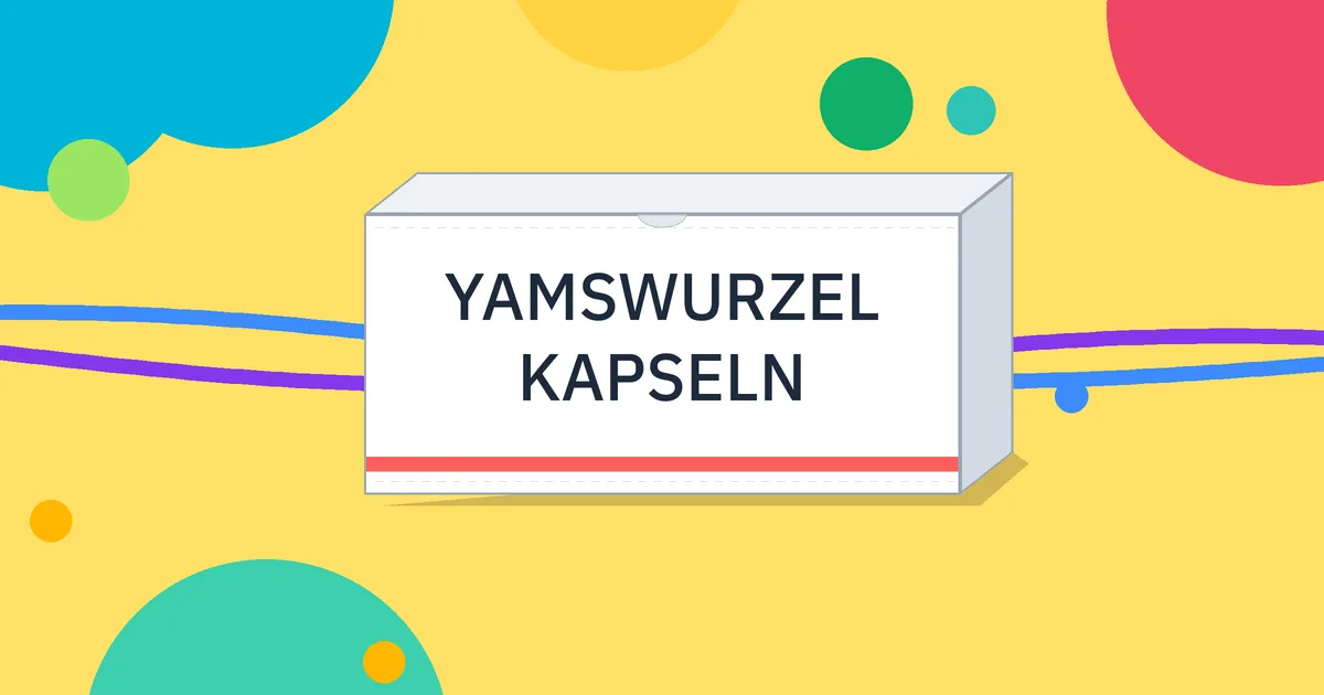 Symbolbild: Packung mit der Aufschrift YAMSWURZEL KAPSELN (PZN 02449017) – Verfügbarkeit und Bezug in Apotheken in Frankfurt am Main