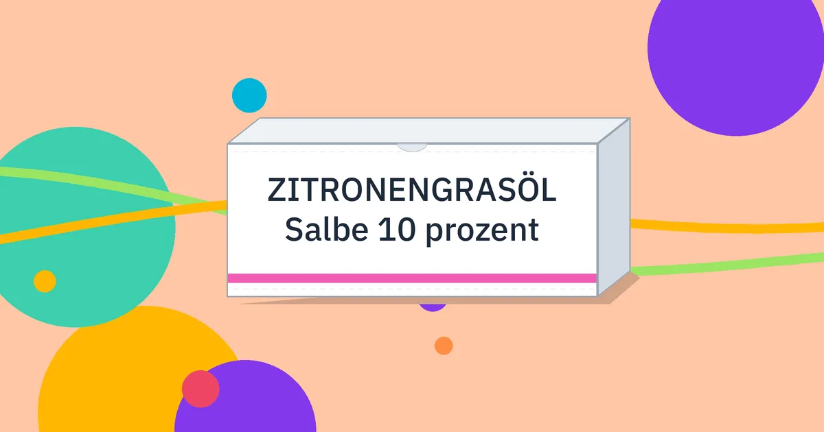 Symbolbild: Packung mit der Aufschrift ZITRONENGRASÖL Salbe 10 prozent (PZN 18180468) – Verfügbarkeit und Bezug in Apotheken in Frankfurt am Main