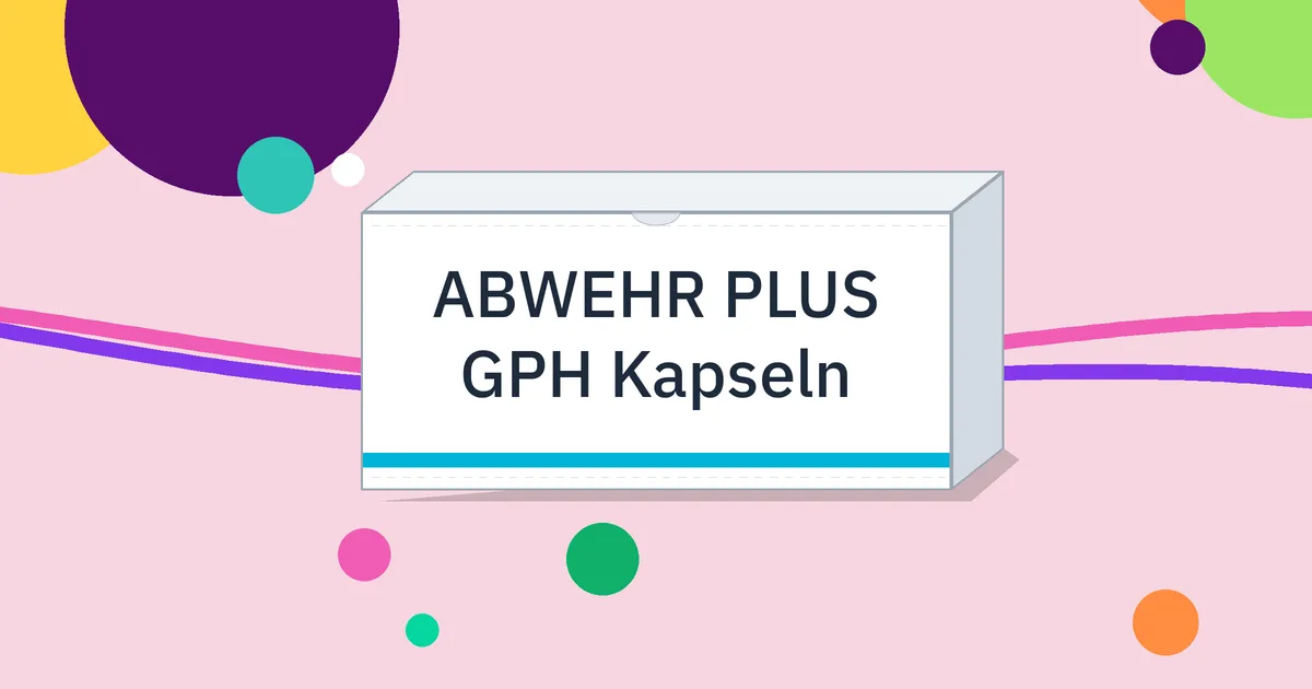 Symbolbild: Packung mit der Aufschrift ABWEHR PLUS GPH Kapseln (PZN 10554923) – Verfügbarkeit und Bezug in Apotheken in Frankfurt am Main