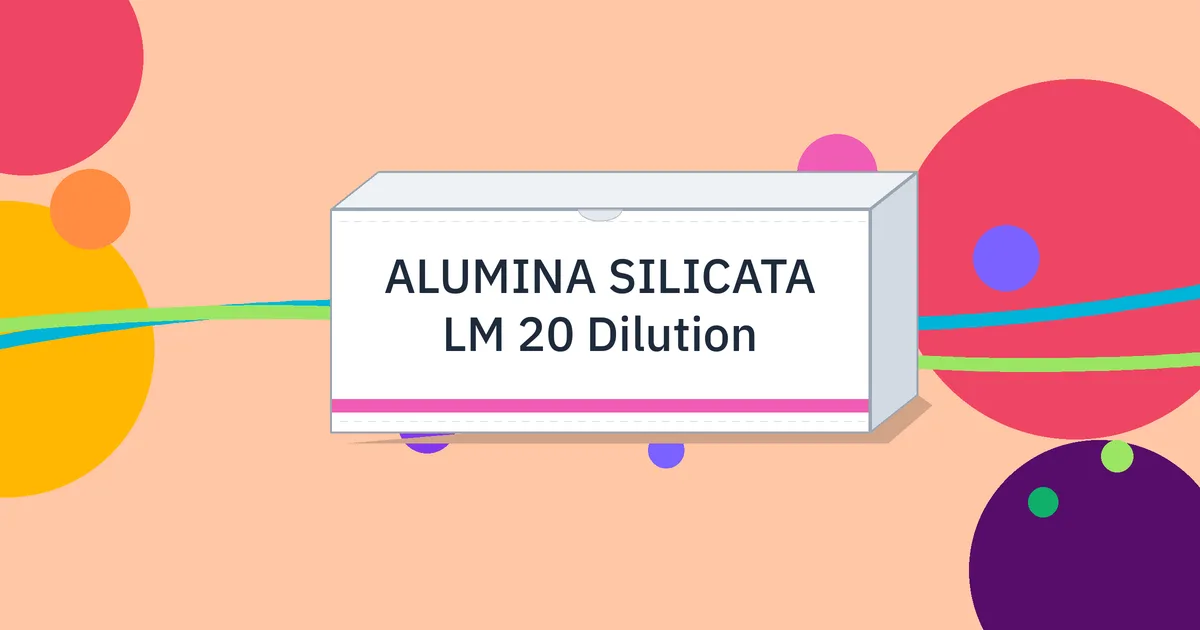 Symbolbild: Packung mit der Aufschrift ALUMINA SILICATA LM 20 Dilution (PZN 12758995) – Verfügbarkeit und Bezug in Apotheken in Frankfurt am Main