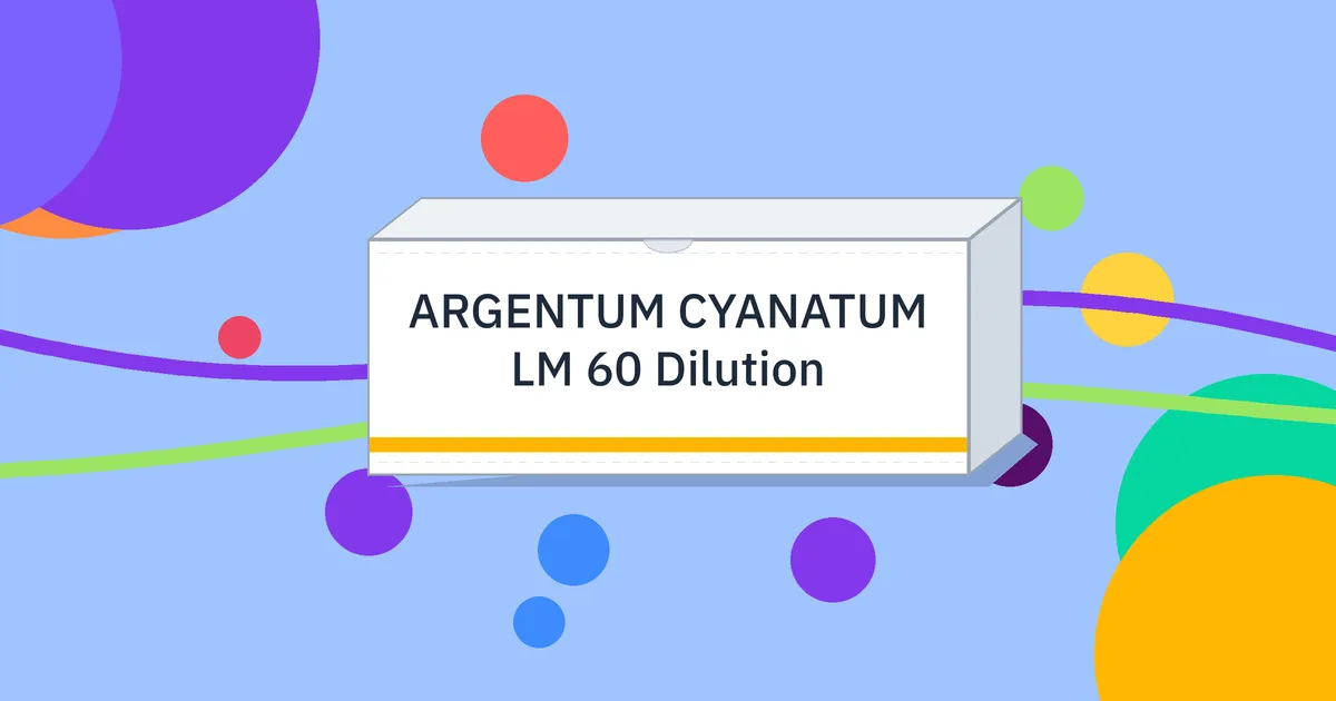Symbolbild: Packung mit der Aufschrift ARGENTUM CYANATUM LM 60 Dilution (PZN 13390913) – Verfügbarkeit und Bezug in Apotheken in Frankfurt am Main