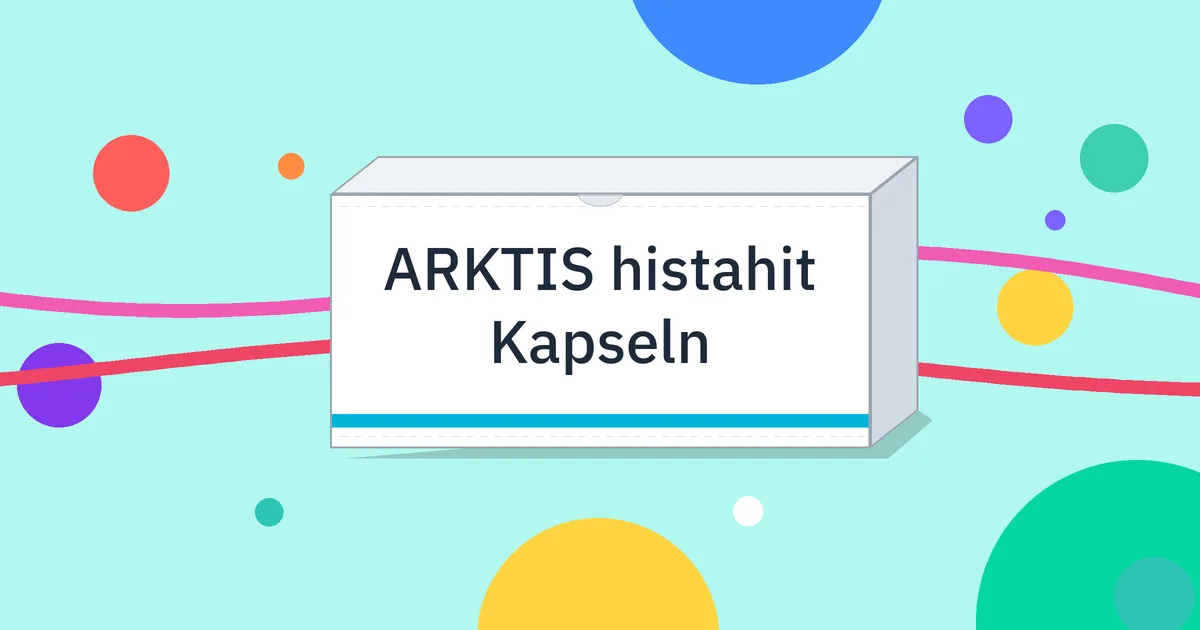 Symbolbild: Packung mit der Aufschrift ARKTIS histahit Kapseln (PZN 16024310) – Verfügbarkeit und Bezug in Apotheken in Frankfurt am Main