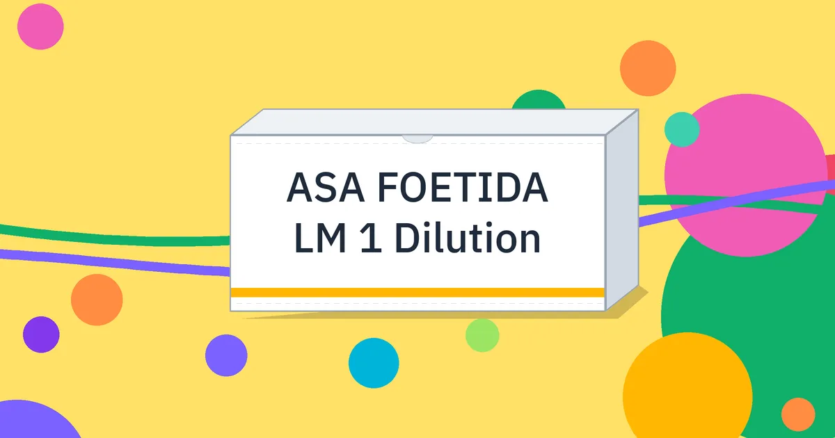 Symbolbild: Packung mit der Aufschrift ASA FOETIDA LM 1 Dilution (PZN 12781451) – Verfügbarkeit und Bezug in Apotheken in Frankfurt am Main