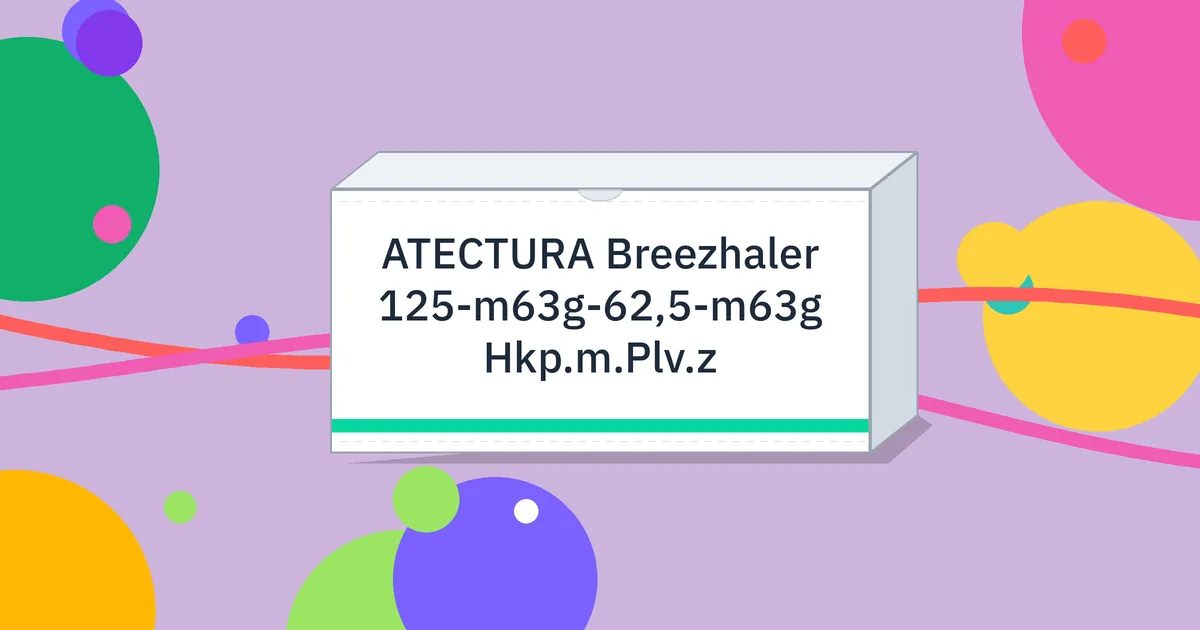 Symbolbild: Packung mit der Aufschrift ATECTURA Breezhaler 125-m63g-62,5-m63g Hkp.m.Plv.z (PZN 16385025) – Verfügbarkeit und Bezug in Apotheken in Frankfurt am Main