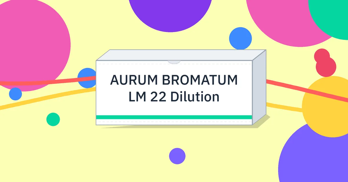 Symbolbild: Packung mit der Aufschrift AURUM BROMATUM LM 22 Dilution (PZN 12783906) – Verfügbarkeit und Bezug in Apotheken in Frankfurt am Main