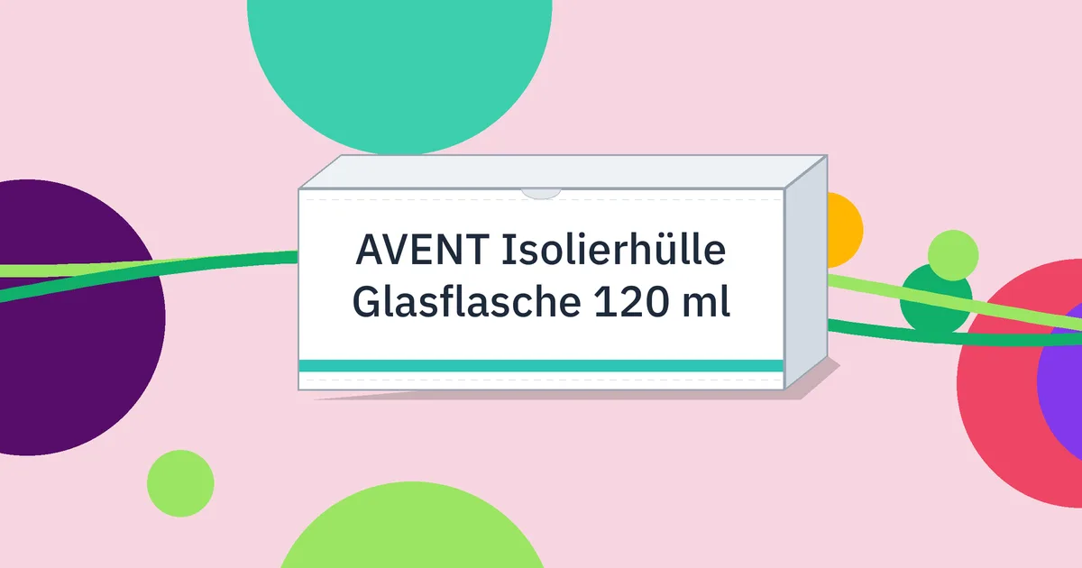 Symbolbild: Packung mit der Aufschrift AVENT Isolierhülle Glasflasche 120 ml (PZN 02400028) – Verfügbarkeit und Bezug in Apotheken in Frankfurt am Main