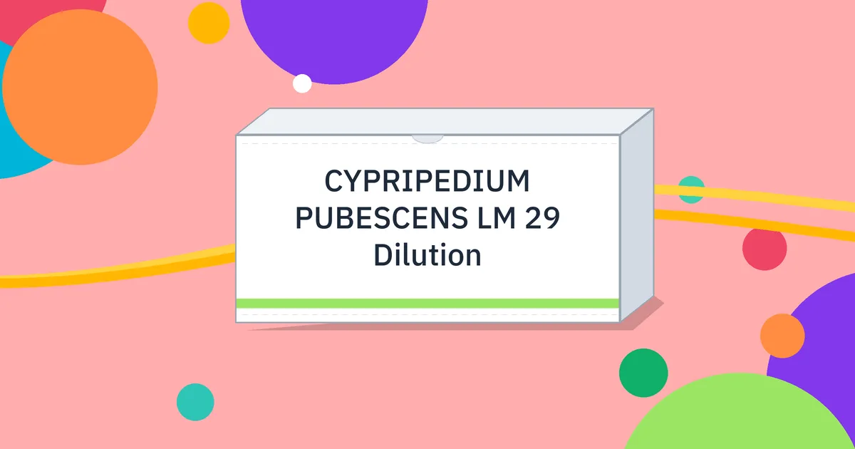 Symbolbild: Packung mit der Aufschrift CYPRIPEDIUM PUBESCENS LM 29 Dilution (PZN 13460269) – Verfügbarkeit und Bezug in Apotheken in Frankfurt am Main