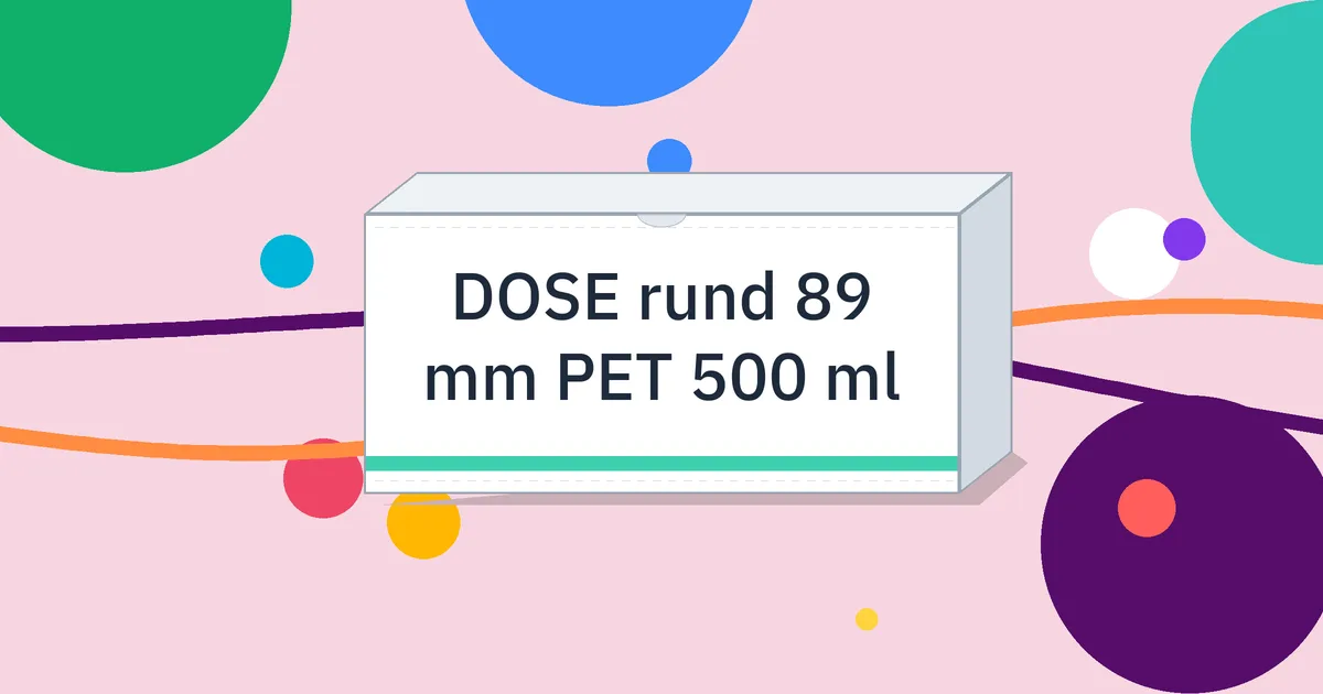 Symbolbild: Packung mit der Aufschrift DOSE rund 89 mm PET 500 ml (PZN 17543236) – Verfügbarkeit und Bezug in Apotheken in Frankfurt am Main