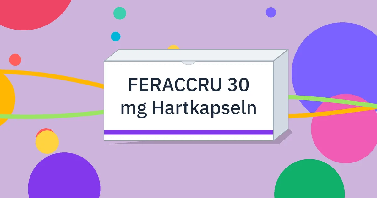 Symbolbild: Packung mit der Aufschrift FERACCRU 30 mg Hartkapseln (PZN 17906785) – Verfügbarkeit und Bezug in Apotheken in Frankfurt am Main