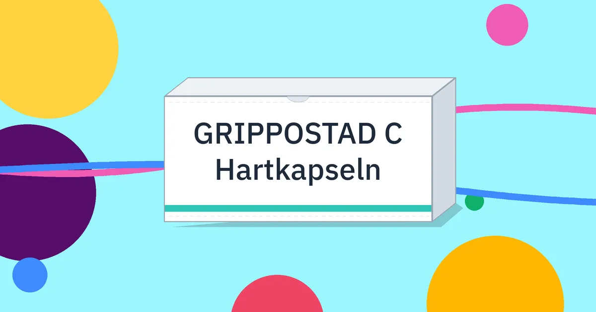 Symbolbild: Packung mit der Aufschrift GRIPPOSTAD C Hartkapseln (PZN 19340282) – Verfügbarkeit und Bezug in Apotheken in Frankfurt am Main