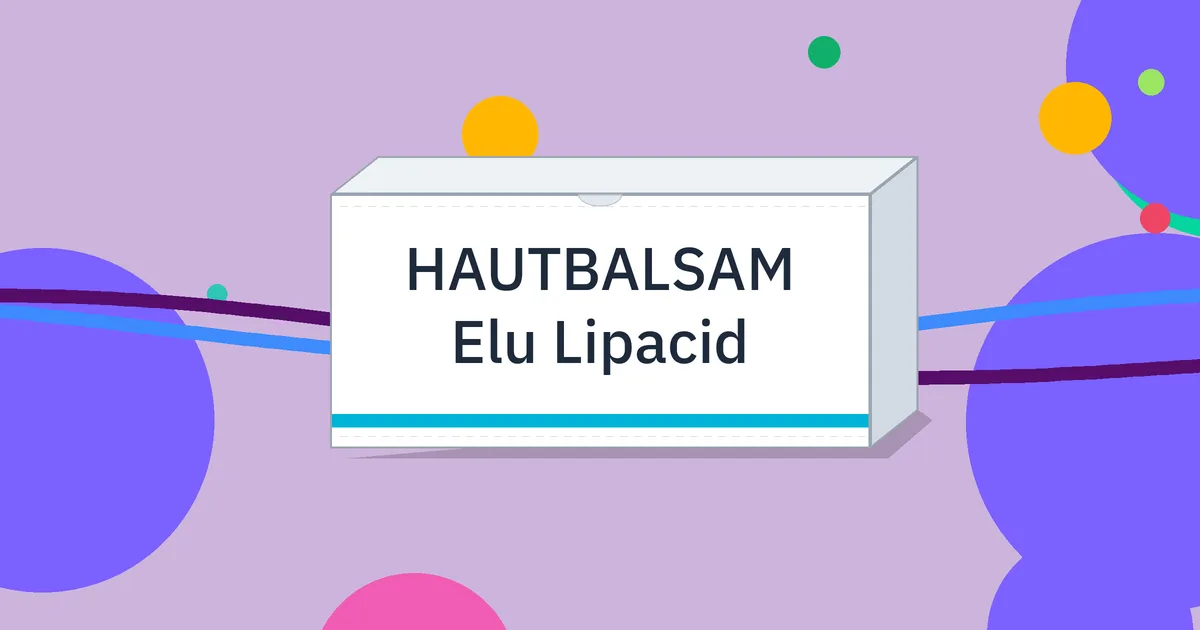 Symbolbild: Packung mit der Aufschrift HAUTBALSAM Elu Lipacid (PZN 04594137) – Verfügbarkeit und Bezug in Apotheken in Frankfurt am Main