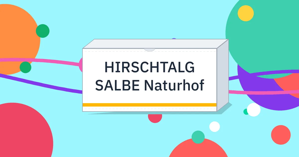 Symbolbild: Packung mit der Aufschrift HIRSCHTALG SALBE Naturhof (PZN 16619291) – Verfügbarkeit und Bezug in Apotheken in Frankfurt am Main