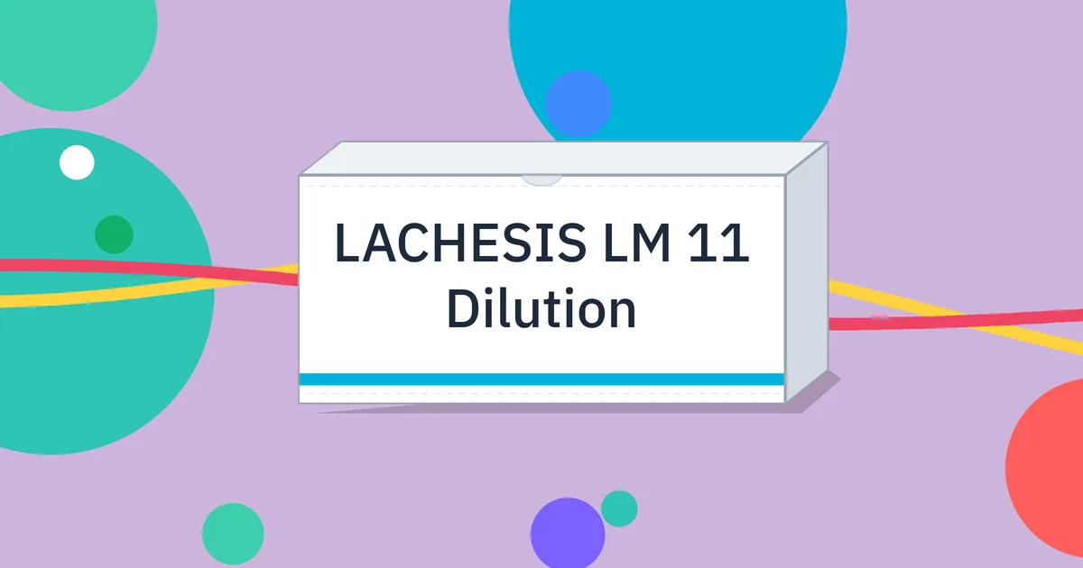 Symbolbild: Packung mit der Aufschrift LACHESIS LM 11 Dilution (PZN 12929333) – Verfügbarkeit und Bezug in Apotheken in Frankfurt am Main