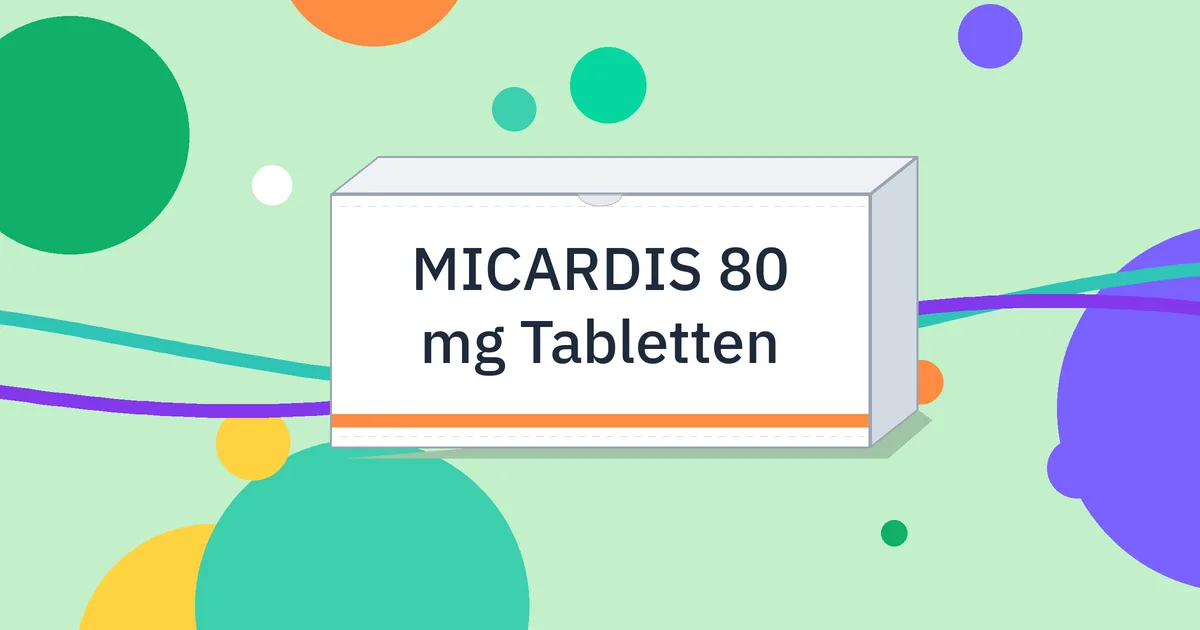 Symbolbild: Packung mit der Aufschrift MICARDIS 80 mg Tabletten (PZN 16599861) – Verfügbarkeit und Bezug in Apotheken in Frankfurt am Main