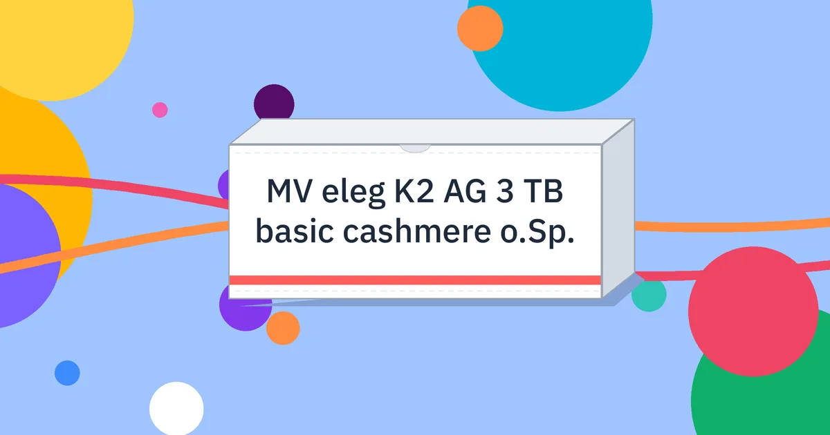 Symbolbild: Packung mit der Aufschrift MV eleg K2 AG 3 TB basic cashmere o.Sp. (PZN 14680843) – Verfügbarkeit und Bezug in Apotheken in Frankfurt am Main