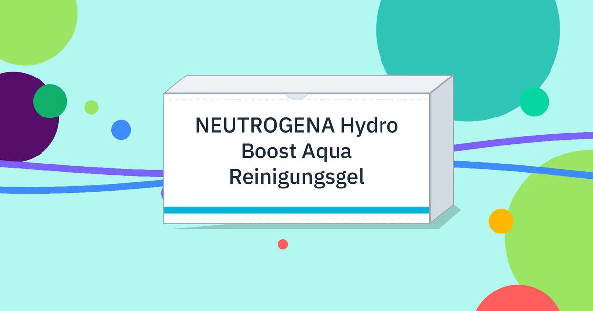 Symbolbild: Packung mit der Aufschrift NEUTROGENA Hydro Boost Aqua Reinigungsgel (PZN 20415909) – Verfügbarkeit und Bezug in Apotheken in Frankfurt am Main