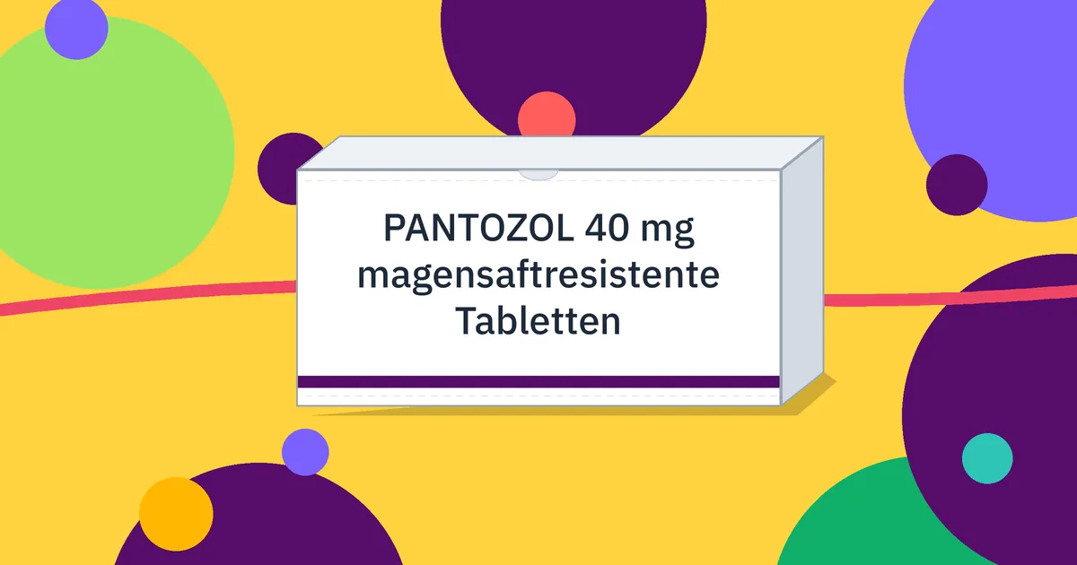 Symbolbild: Packung mit der Aufschrift PANTOZOL 40 mg magensaftresistente Tabletten (PZN 17969320) – Verfügbarkeit und Bezug in Apotheken in Frankfurt am Main