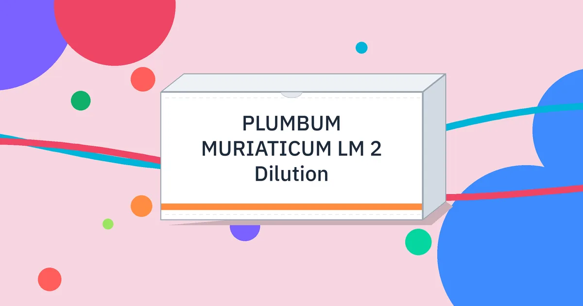 Symbolbild: Packung mit der Aufschrift PLUMBUM MURIATICUM LM 2 Dilution (PZN 13041420) – Verfügbarkeit und Bezug in Apotheken in Frankfurt am Main