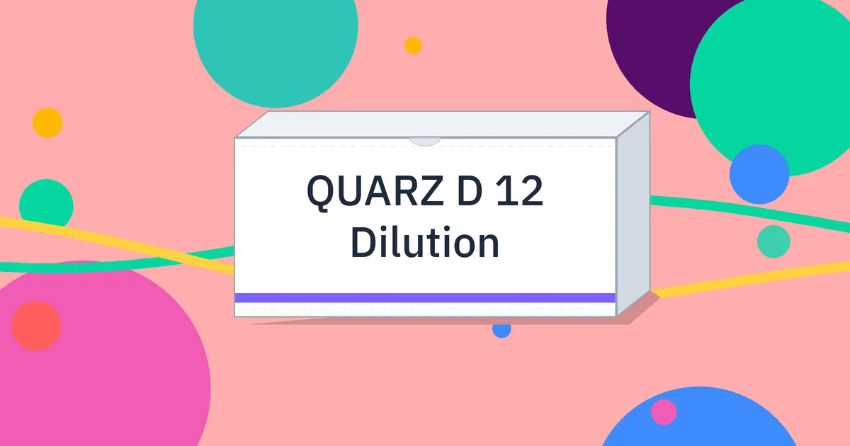 Symbolbild: Packung mit der Aufschrift QUARZ D 12 Dilution (PZN 07178391) – Verfügbarkeit und Bezug in Apotheken in Frankfurt am Main