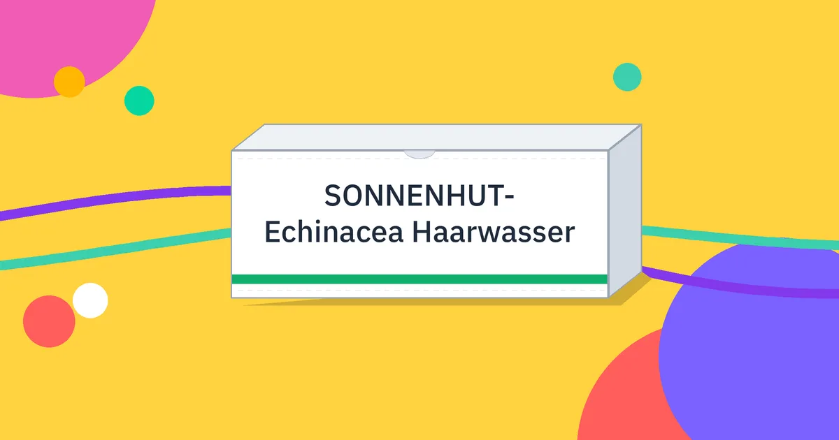 Symbolbild: Packung mit der Aufschrift SONNENHUT-Echinacea Haarwasser (PZN 12739236) – Verfügbarkeit und Bezug in Apotheken in Frankfurt am Main