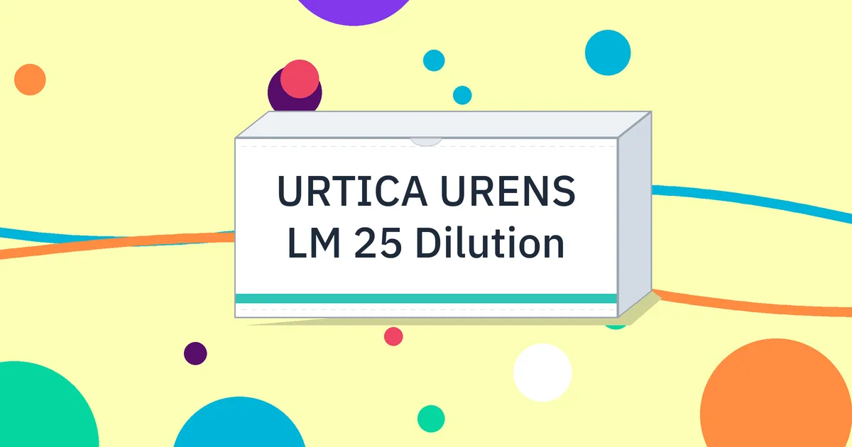 Symbolbild: Packung mit der Aufschrift URTICA URENS LM 25 Dilution (PZN 13257775) – Verfügbarkeit und Bezug in Apotheken in Frankfurt am Main