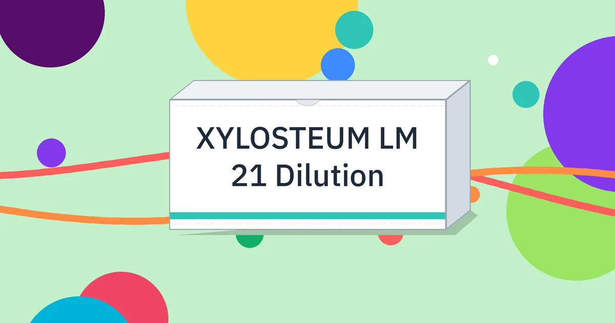 Symbolbild: Packung mit der Aufschrift XYLOSTEUM LM 21 Dilution (PZN 13284387) – Verfügbarkeit und Bezug in Apotheken in Frankfurt am Main