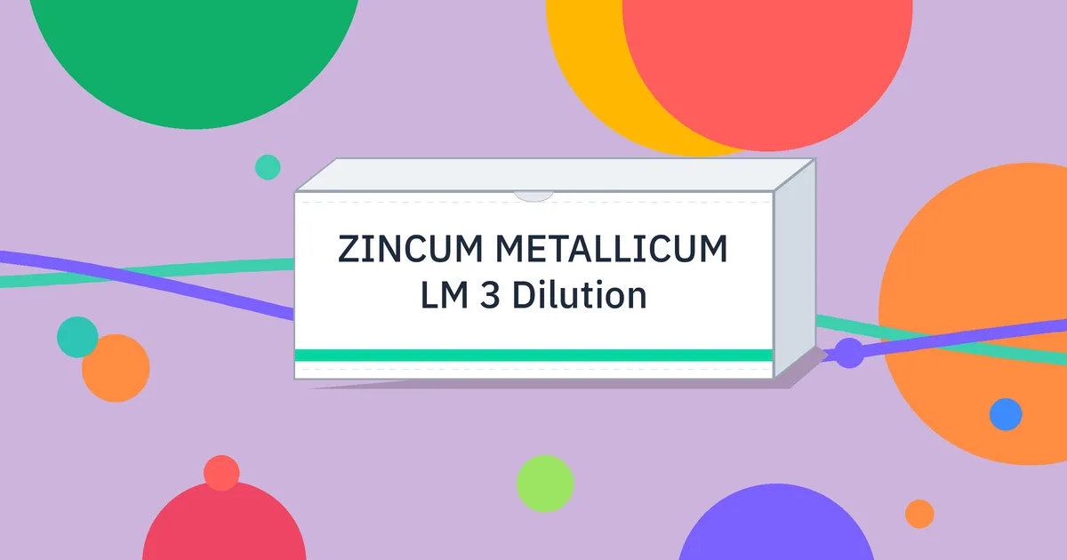 Symbolbild: Packung mit der Aufschrift ZINCUM METALLICUM LM 3 Dilution (PZN 13294635) – Verfügbarkeit und Bezug in Apotheken in Frankfurt am Main