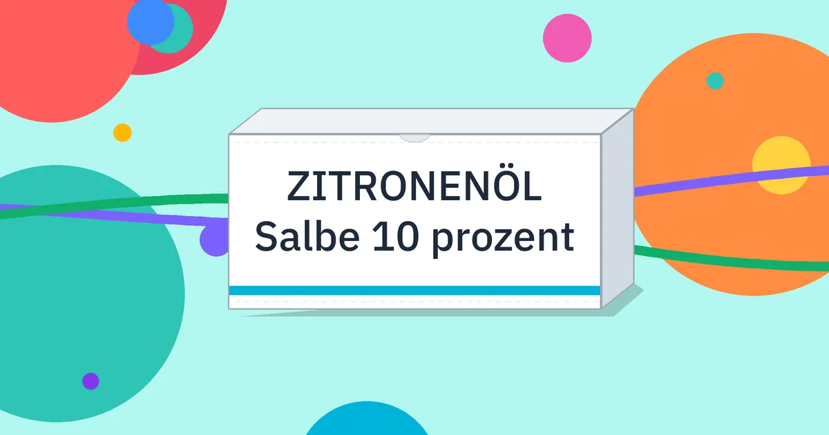 Symbolbild: Packung mit der Aufschrift ZITRONENÖL Salbe 10 prozent (PZN 18901809) – Verfügbarkeit und Bezug in Apotheken in Frankfurt am Main