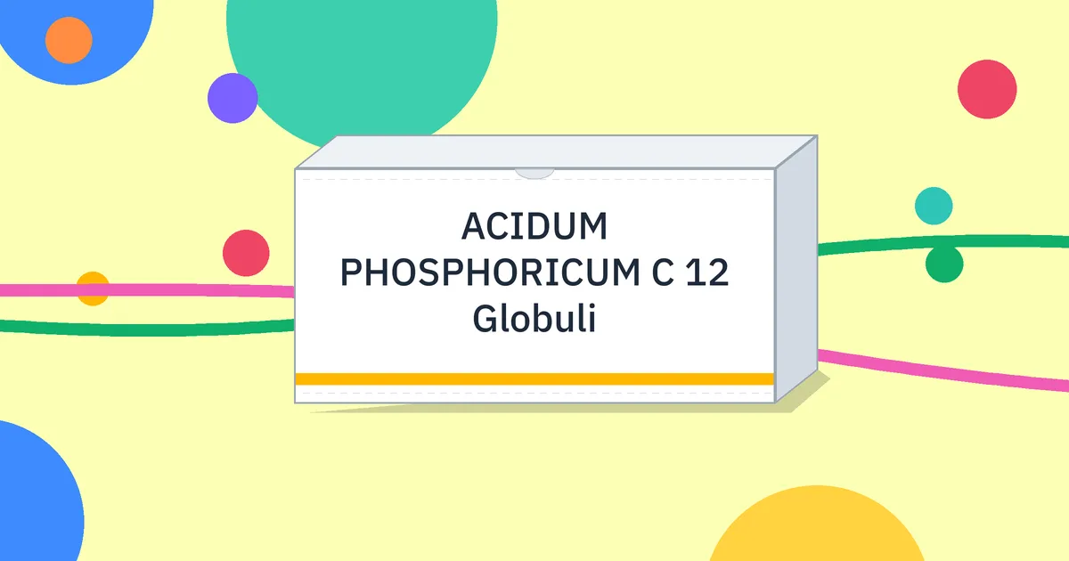 Symbolbild: Packung mit der Aufschrift ACIDUM PHOSPHORICUM C 12 Globuli (PZN 07157093) – Verfügbarkeit und Bezug in Apotheken in Frankfurt am Main