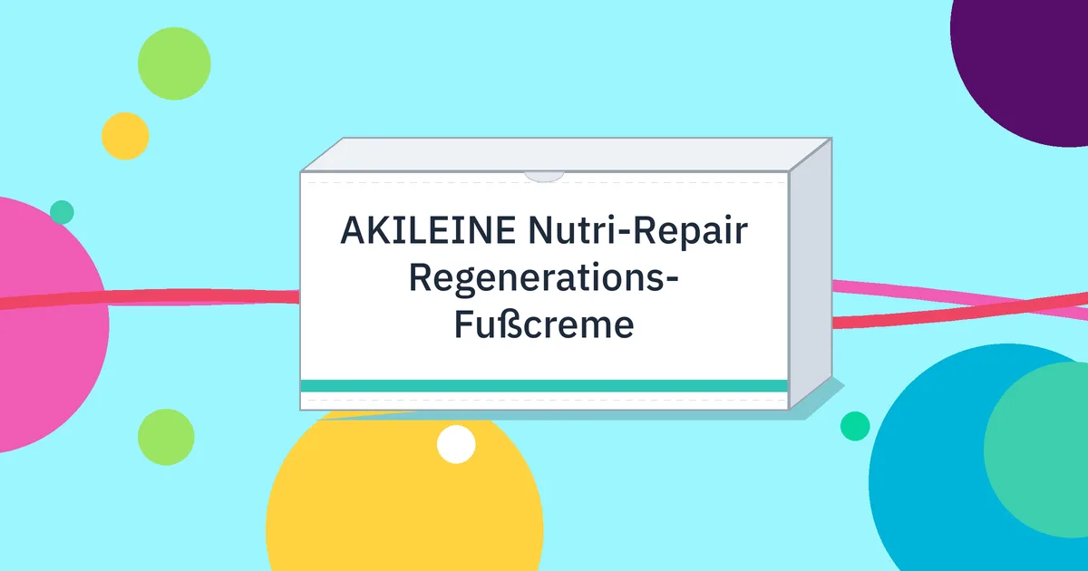 Symbolbild: Packung mit der Aufschrift AKILEINE Nutri-Repair Regenerations-Fußcreme (PZN 19261476) – Verfügbarkeit und Bezug in Apotheken in Frankfurt am Main