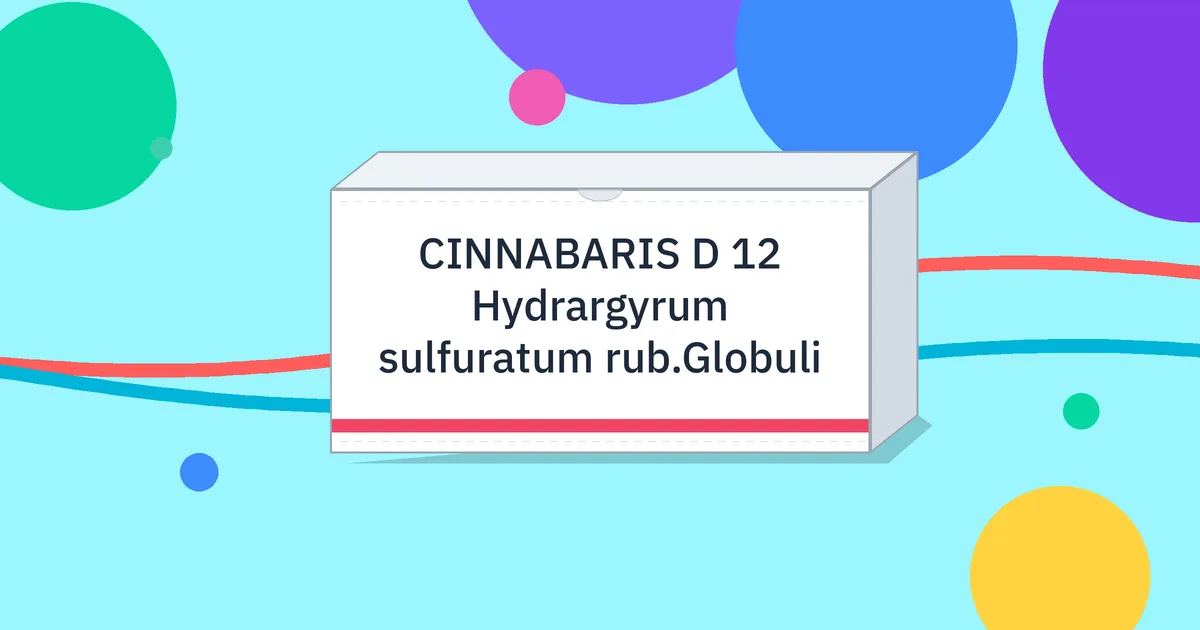 Symbolbild: Packung mit der Aufschrift CINNABARIS D 12 Hydrargyrum sulfuratum rub.Globuli (PZN 17299090) – Verfügbarkeit und Bezug in Apotheken in Frankfurt am Main