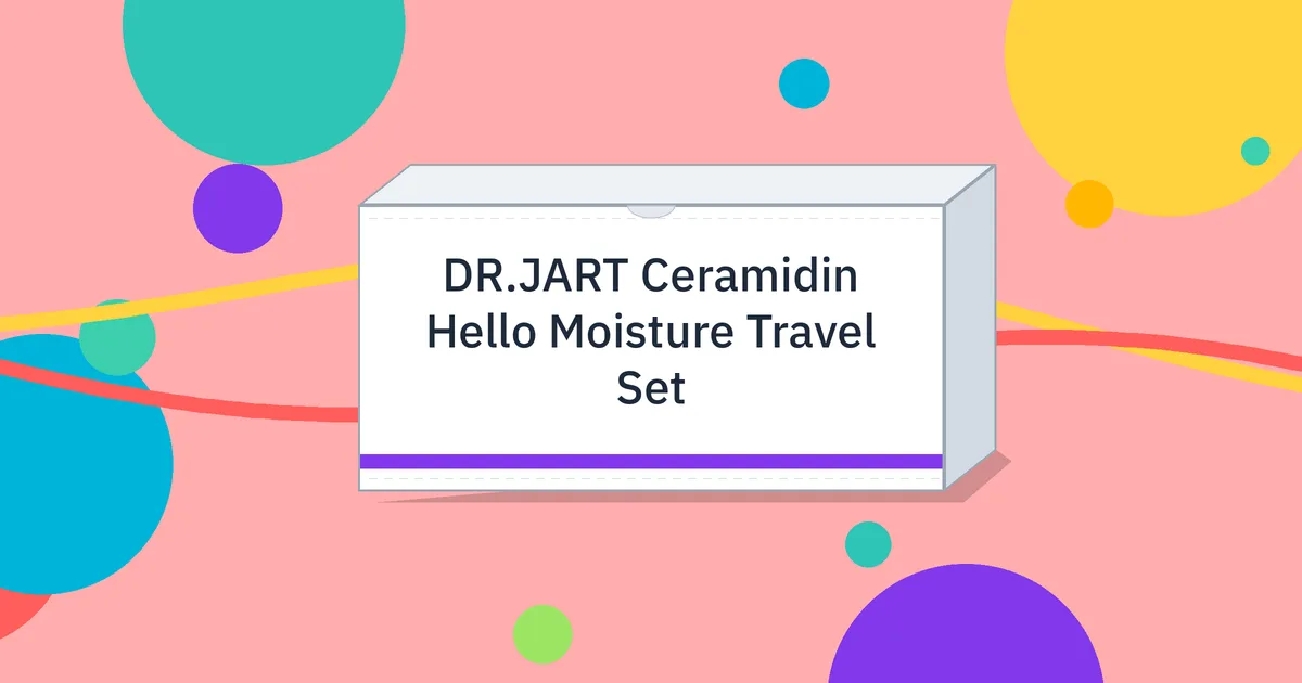 Symbolbild: Packung mit der Aufschrift DR.JART Ceramidin Hello Moisture Travel Set (PZN 20058415) – Verfügbarkeit und Bezug in Apotheken in Frankfurt am Main
