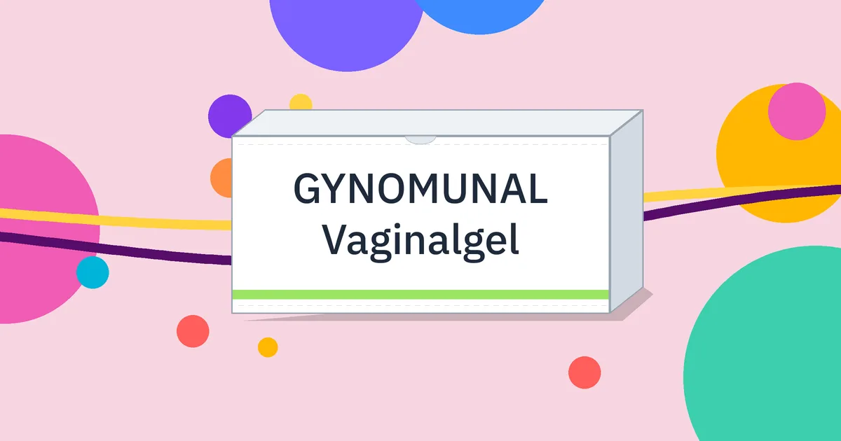 Symbolbild: Packung mit der Aufschrift GYNOMUNAL Vaginalgel (PZN 03931621) – Verfügbarkeit und Bezug in Apotheken in Frankfurt am Main