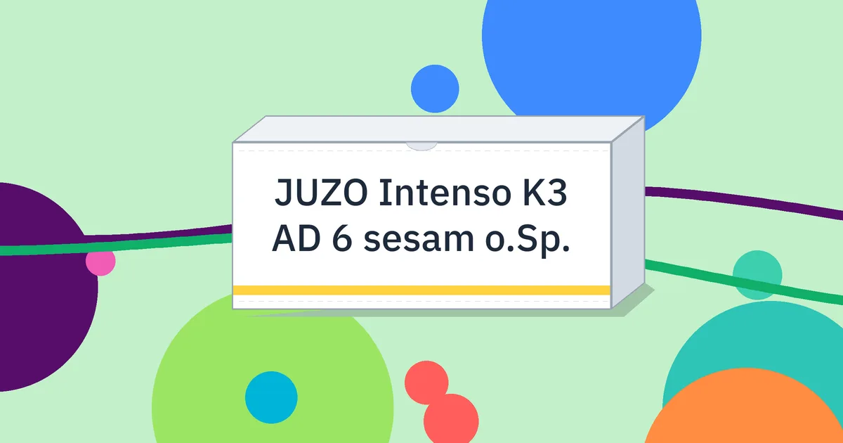 Symbolbild: Packung mit der Aufschrift JUZO Intenso K3 AD 6 sesam o.Sp. (PZN 18637962) – Verfügbarkeit und Bezug in Apotheken in Frankfurt am Main
