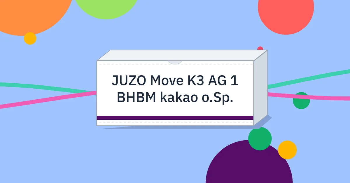 Symbolbild: Packung mit der Aufschrift JUZO Move K3 AG 1 BHBM kakao o.Sp. (PZN 18589996) – Verfügbarkeit und Bezug in Apotheken in Frankfurt am Main
