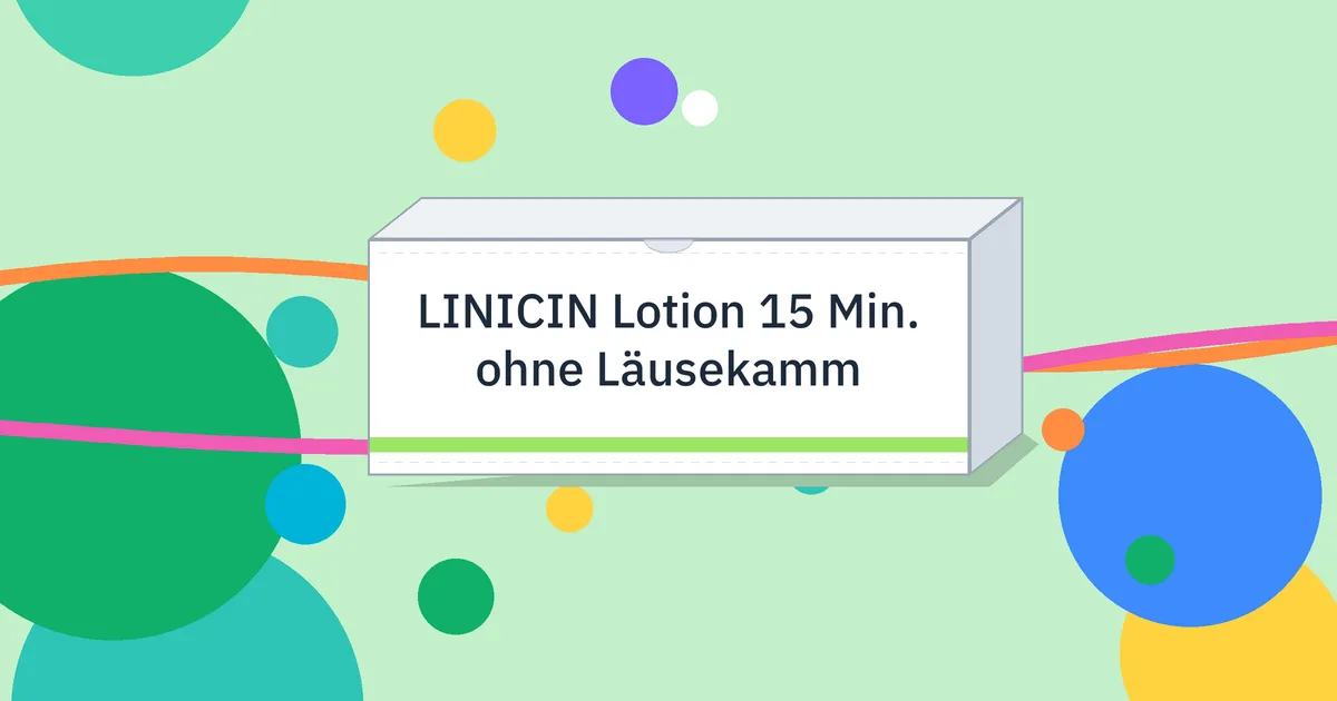 Symbolbild: Packung mit der Aufschrift LINICIN Lotion 15 Min. ohne Läusekamm (PZN 09242710) – Verfügbarkeit und Bezug in Apotheken in Frankfurt am Main