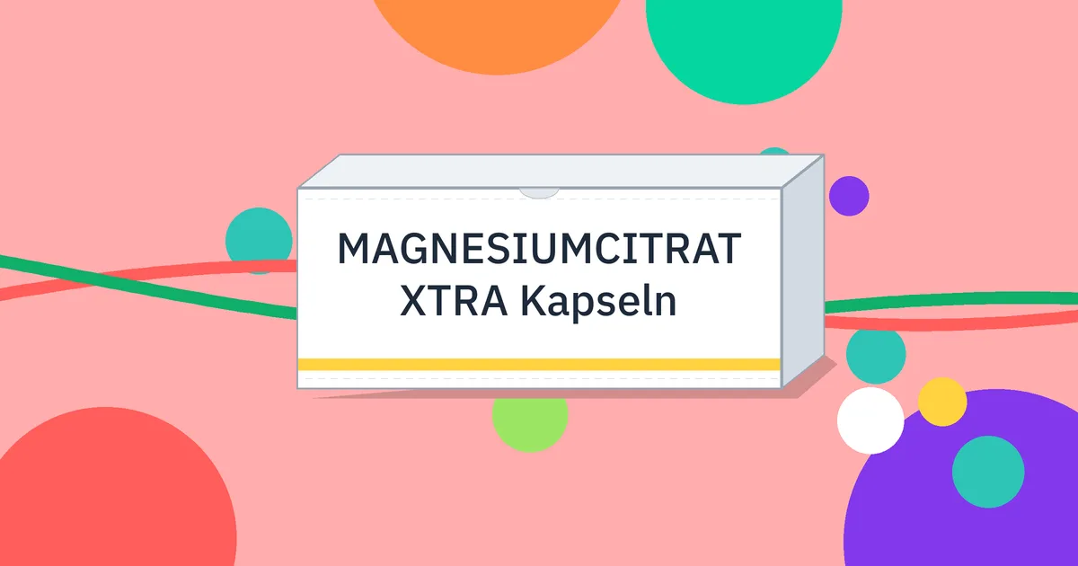 Symbolbild: Packung mit der Aufschrift MAGNESIUMCITRAT XTRA Kapseln (PZN 13924467) – Verfügbarkeit und Bezug in Apotheken in Frankfurt am Main