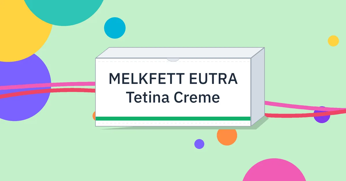 Symbolbild: Packung mit der Aufschrift MELKFETT EUTRA Tetina Creme (PZN 10997218) – Verfügbarkeit und Bezug in Apotheken in Frankfurt am Main