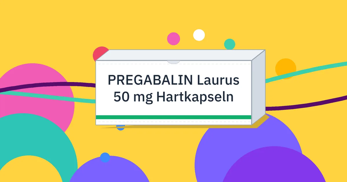Symbolbild: Packung mit der Aufschrift PREGABALIN Laurus 50 mg Hartkapseln (PZN 16241272) – Verfügbarkeit und Bezug in Apotheken in Frankfurt am Main