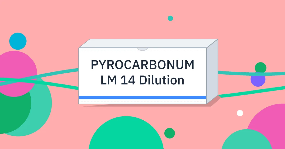 Symbolbild: Packung mit der Aufschrift PYROCARBONUM LM 14 Dilution (PZN 13672758) – Verfügbarkeit und Bezug in Apotheken in Frankfurt am Main