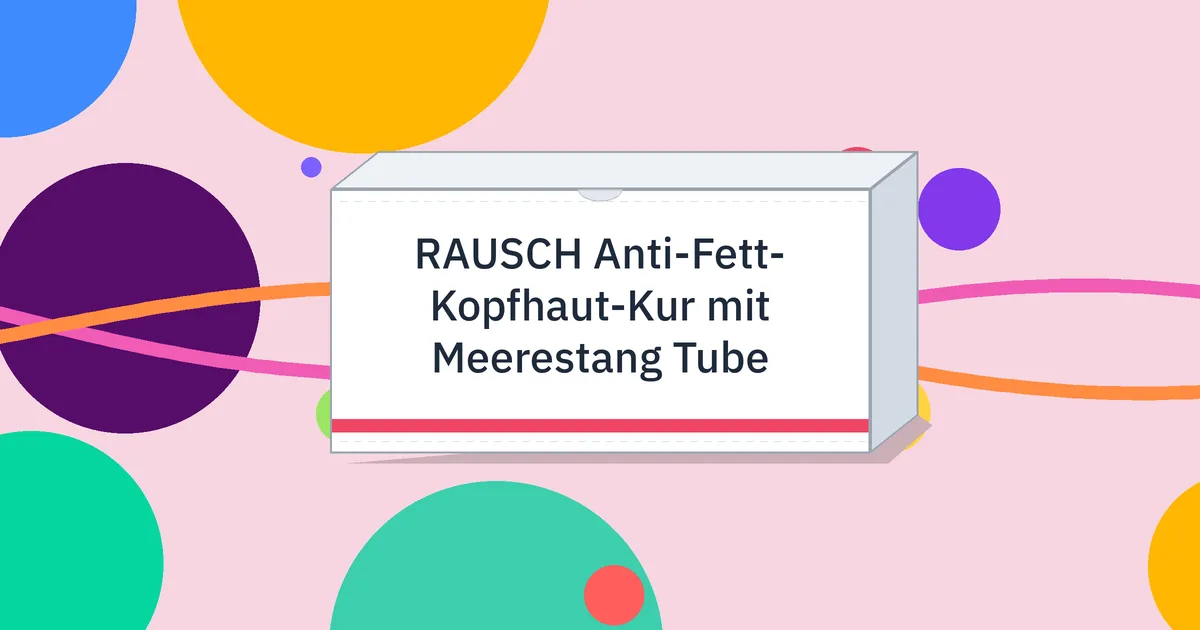 Symbolbild: Packung mit der Aufschrift RAUSCH Anti-Fett-Kopfhaut-Kur mit Meerestang Tube (PZN 18742937) – Verfügbarkeit und Bezug in Apotheken in Frankfurt am Main