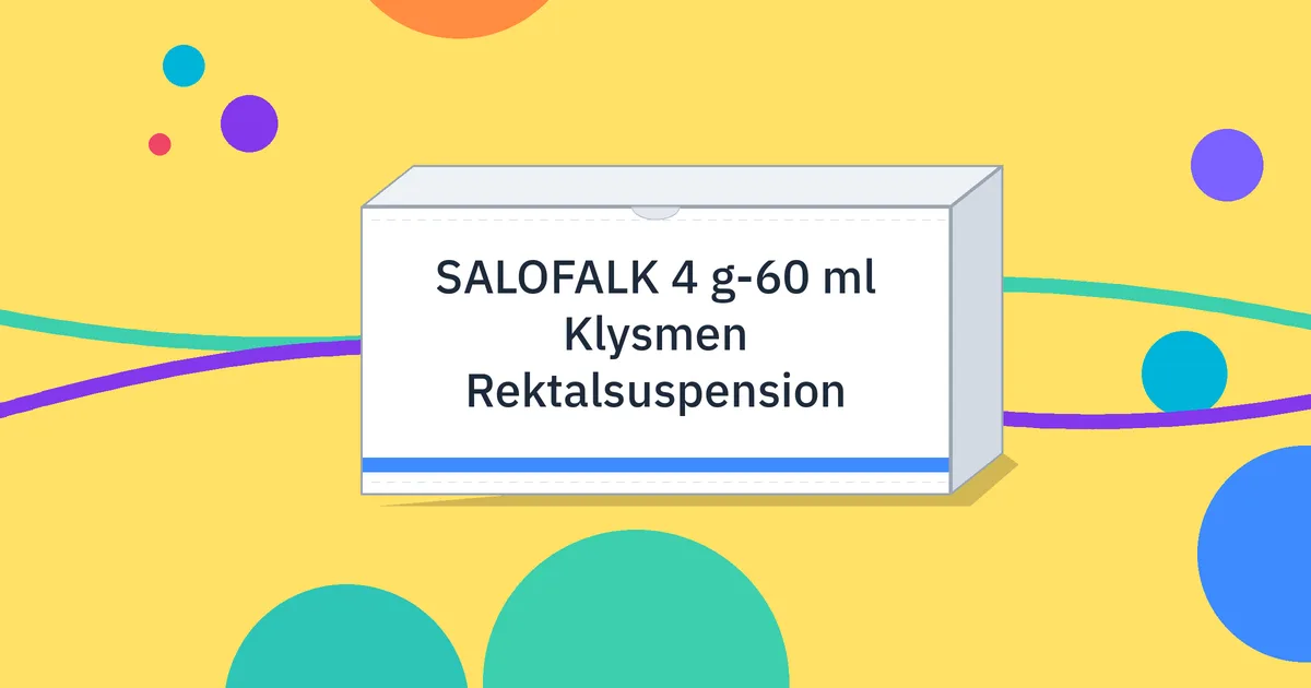 Symbolbild: Packung mit der Aufschrift SALOFALK 4 g-60 ml Klysmen Rektalsuspension (PZN 12511361) – Verfügbarkeit und Bezug in Apotheken in Frankfurt am Main