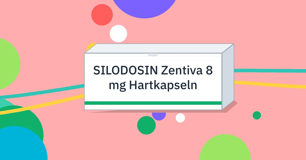 Symbolbild: Packung mit der Aufschrift SILODOSIN Zentiva 8 mg Hartkapseln (PZN 16010302) – Verfügbarkeit und Bezug in Apotheken in Frankfurt am Main