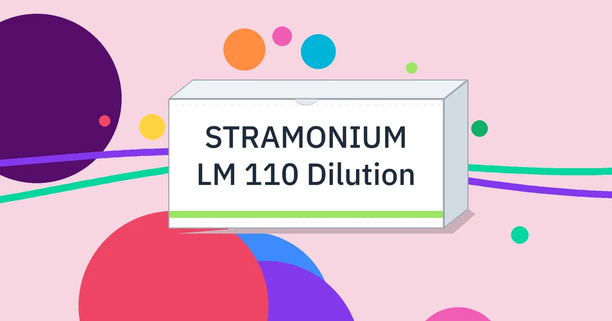 Symbolbild: Packung mit der Aufschrift STRAMONIUM LM 110 Dilution (PZN 13202099) – Verfügbarkeit und Bezug in Apotheken in Frankfurt am Main